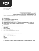 Format of Bank AD Code Letter | PDF | Finance & Money Management