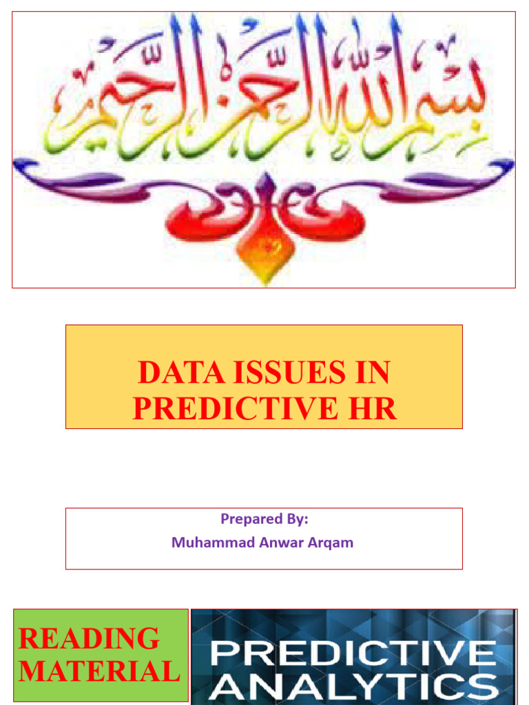 Data Issues in Predictive HR | PDF | Competence (Human Resources ...