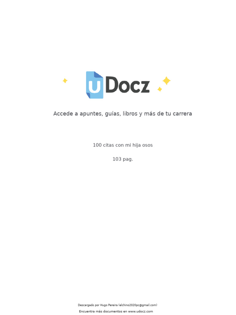 100 Citas Con Mi Hij 654324 Downloadable 5026487 Pdf
