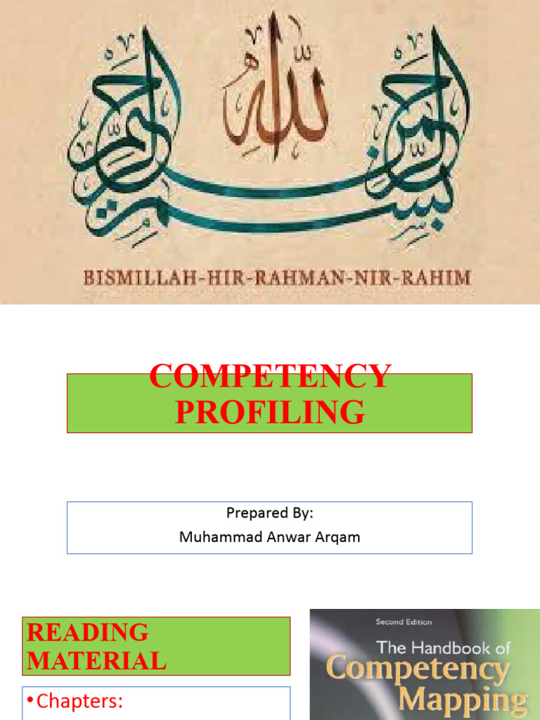 Competency Profiling | PDF | Competence (Human Resources) | Performance ...