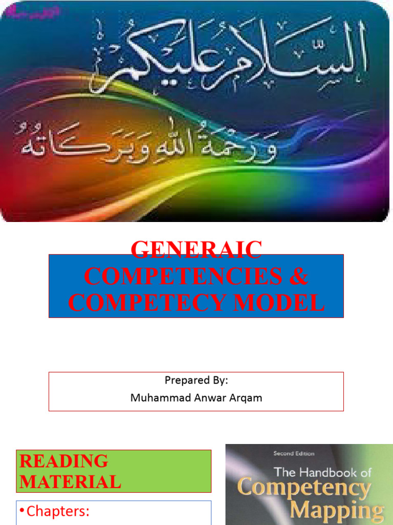 Generic Competencies & Models | Download Free PDF | Human Resources | Competence (Human Resources)