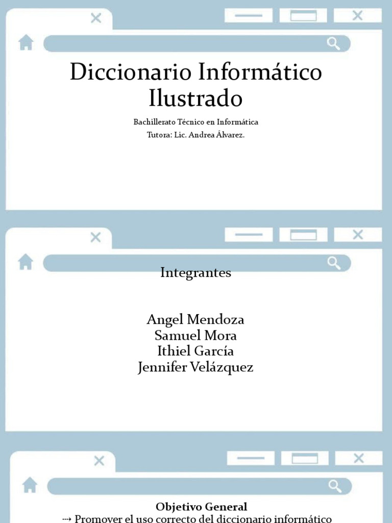 Diccionario Informático Ilustrado | PDF | Diccionario | Palabra