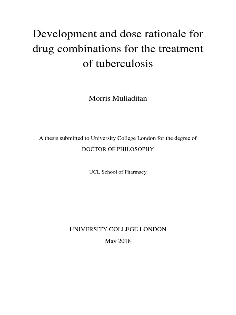 Muliaditan 10058690 Thesis | Download Free PDF | Tuberculosis ...