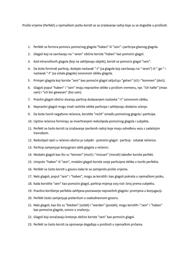 Prošlo Vrijeme | PDF