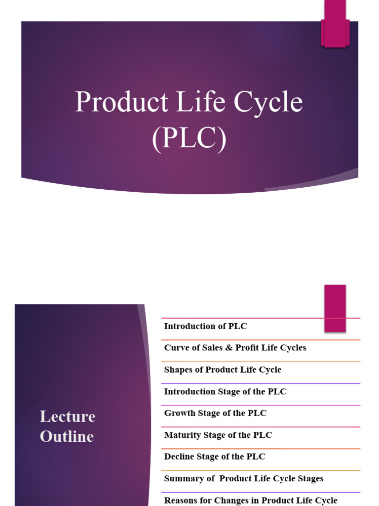 Product Life Cycle (PLC) | PDF | Marketing | Sales