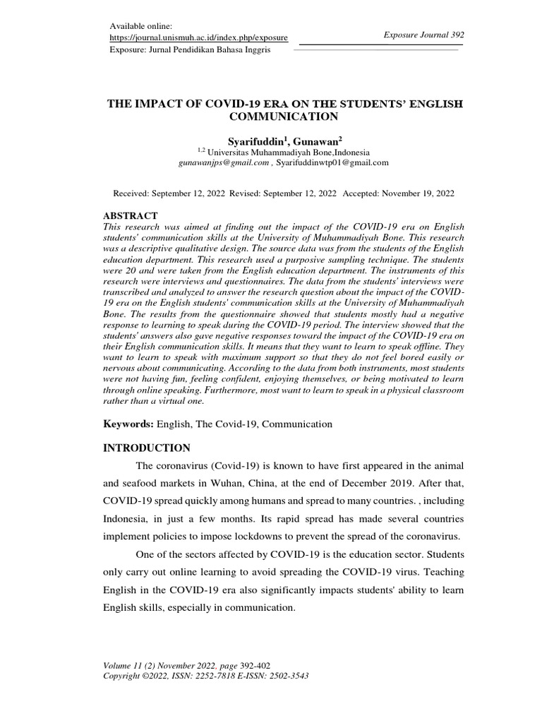 Contoh Jurnal English Pdf International Standard Serial Number
