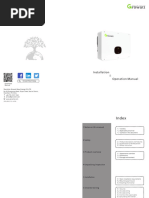5.5 KW Hybrid Inverter Manual | PDF
