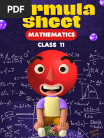 Class 11 Physics Mind Maps & Formulas | PDF