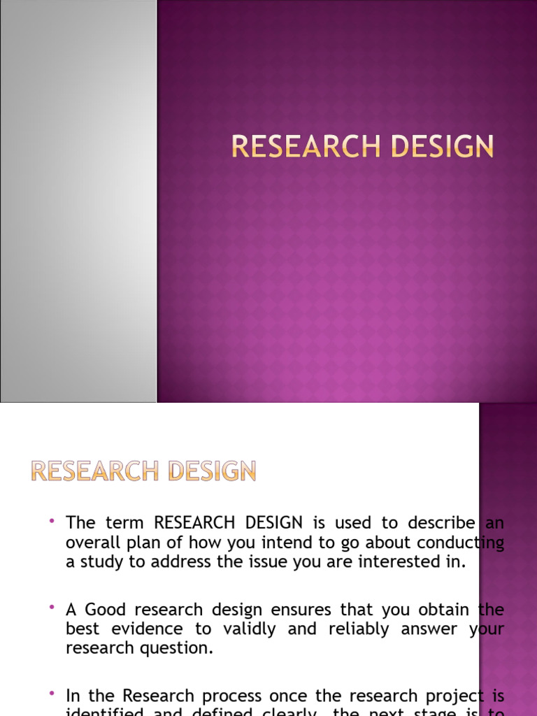 Features of Good Research Design | PDF | Design Of Experiments | Experiment