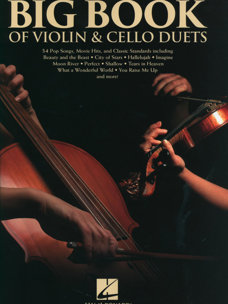 Big Book of Violin Cello Duets - Violin F | PDF