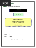Number Patterns Revision Booklet | PDF | Numbers | Sequence