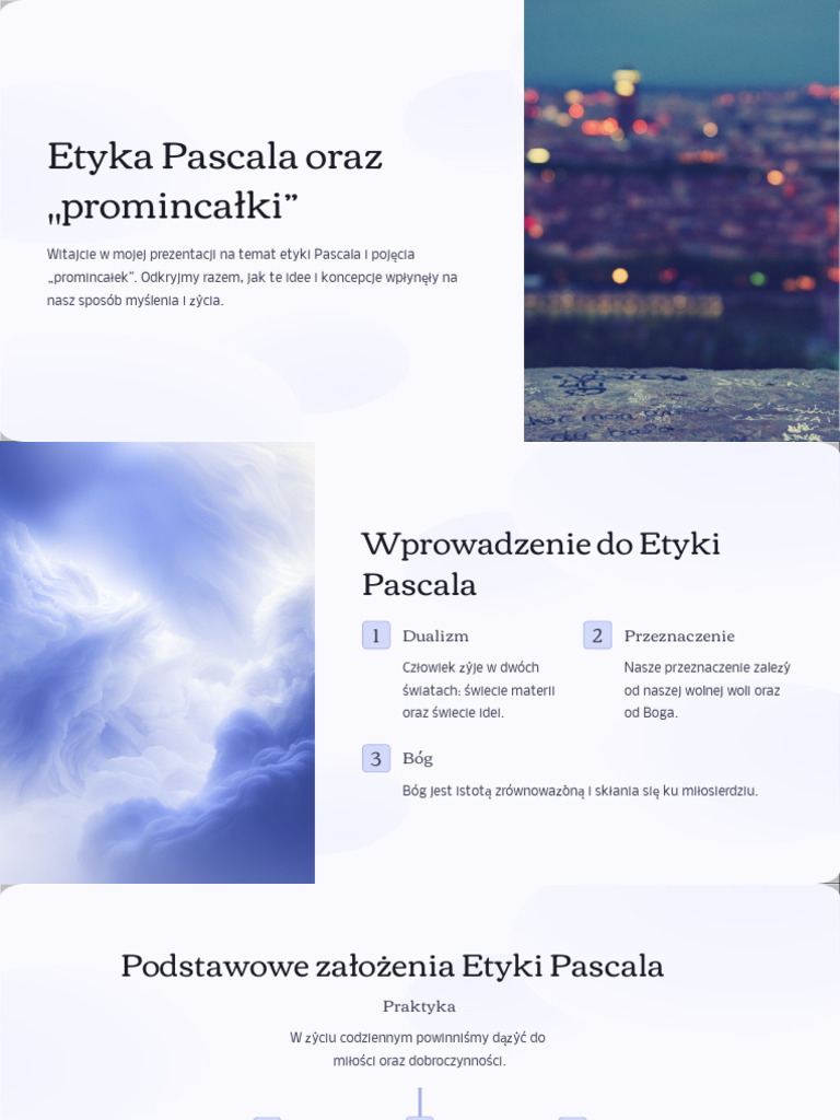 Etyka Pascala Oraz Promincalki | PDF