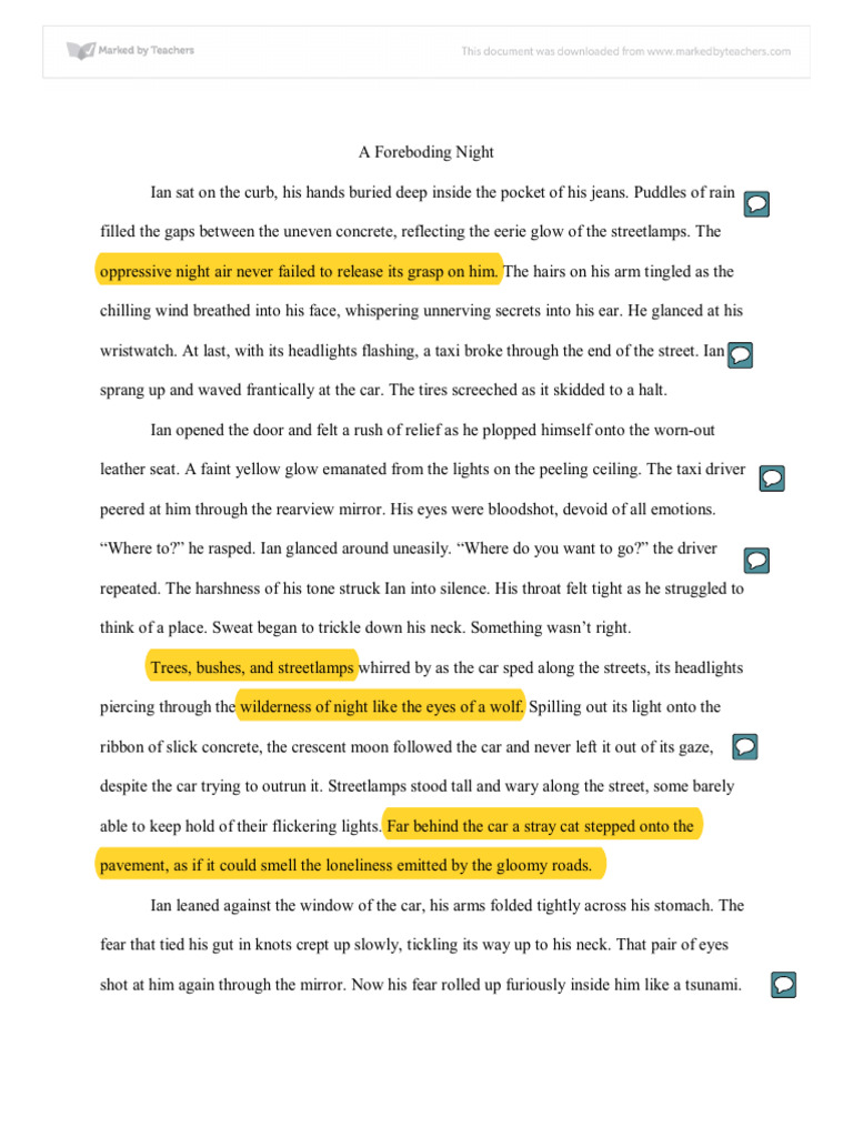 A Foreboding Night | PDF