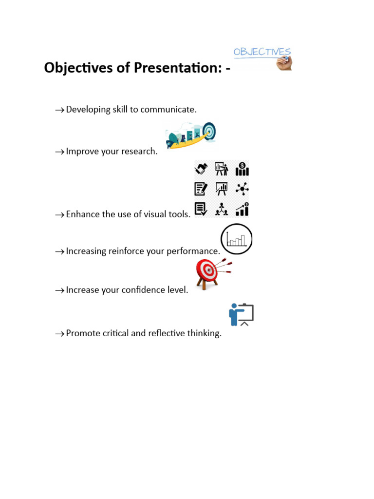 Objectives of Presentation | PDF | Business | Art