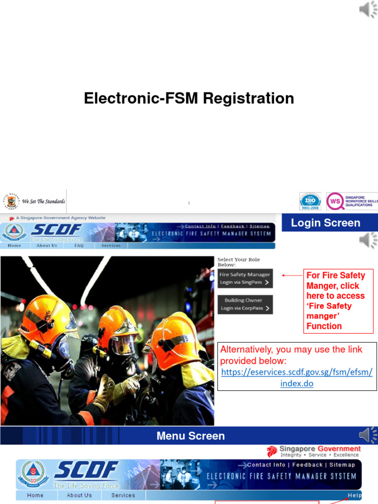 Electronic FSM Registration | PDF