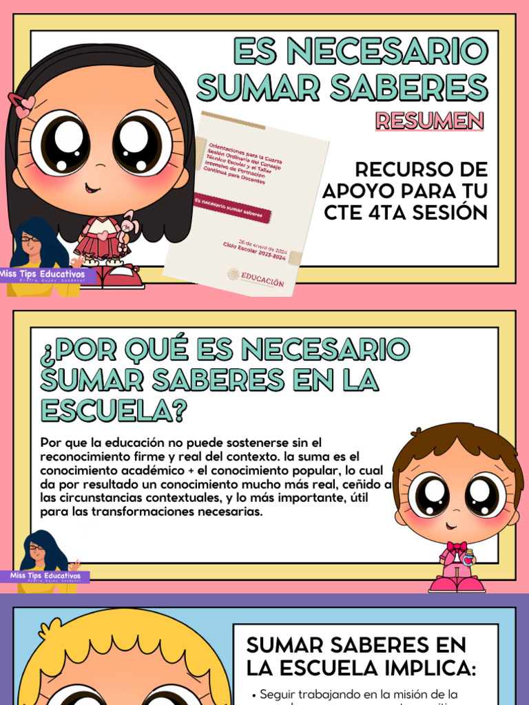 Sumar Saberes en la Educación Escolar | PDF | Ciencias sociales
