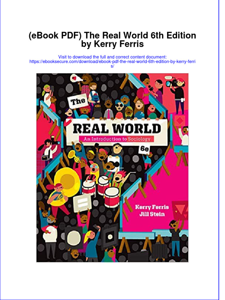 Ebook PDF The Real World 6th Edition by Kerry Ferris PDF | PDF ...