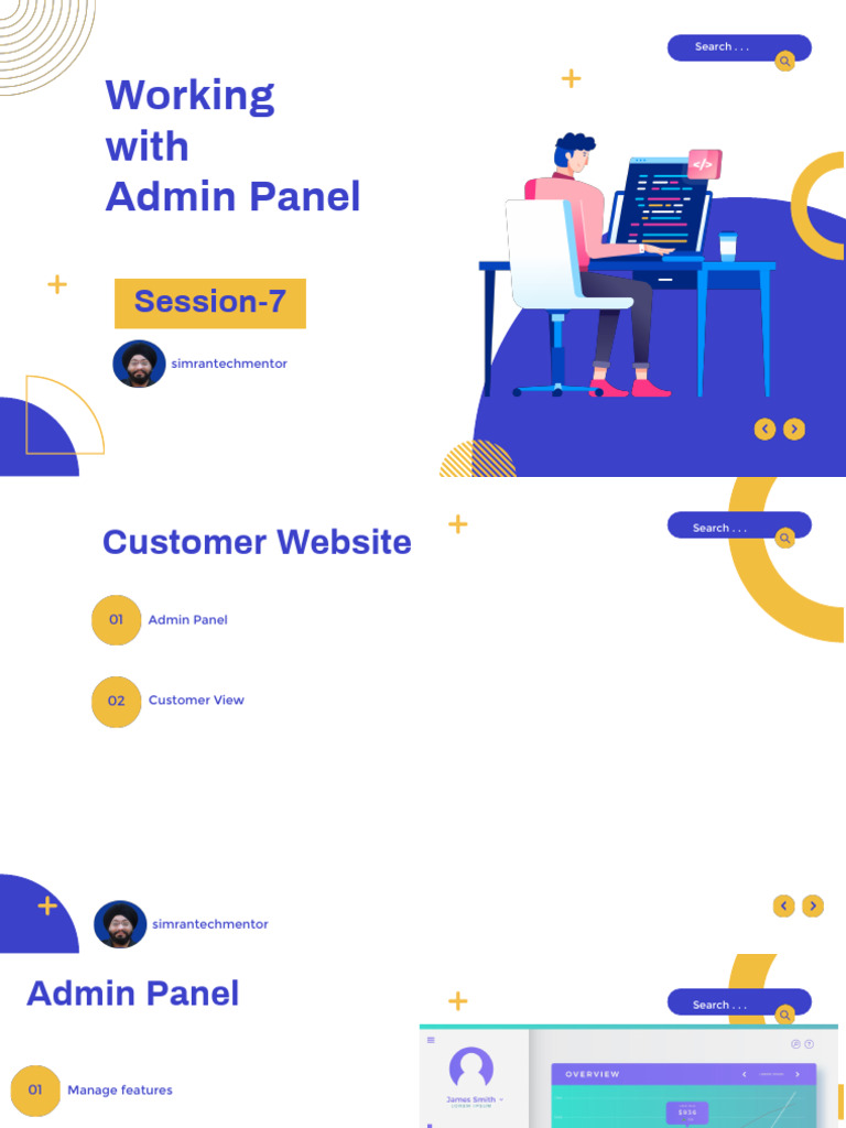 Session 7 Working With Admin Panel | PDF | Superuser | User (Computing)