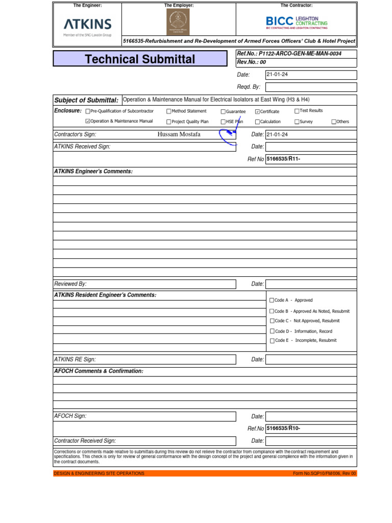 P1122 Arco Gen El Man 0034 00 | PDF | United Arab Emirates | Stainless ...