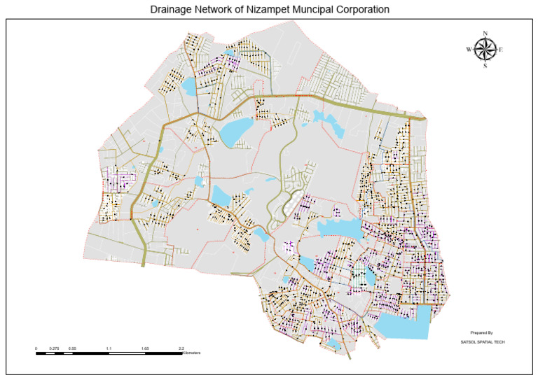 Drainage Network MAP | PDF