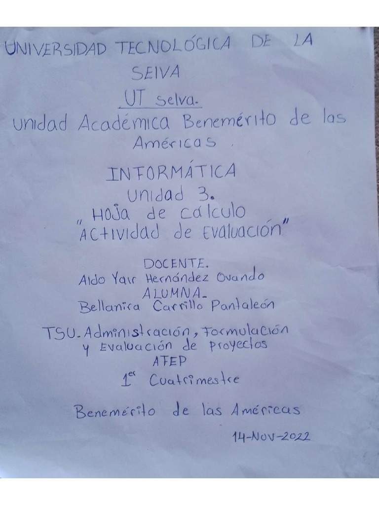 Rub-03-Act01-Map-Bellanira Carrillo Pantaleon | PDF