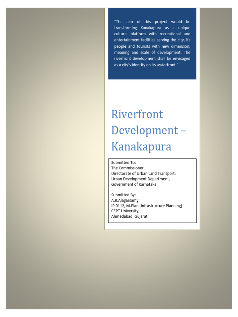 Riverfront Development | PDF | Coast | Earth Sciences