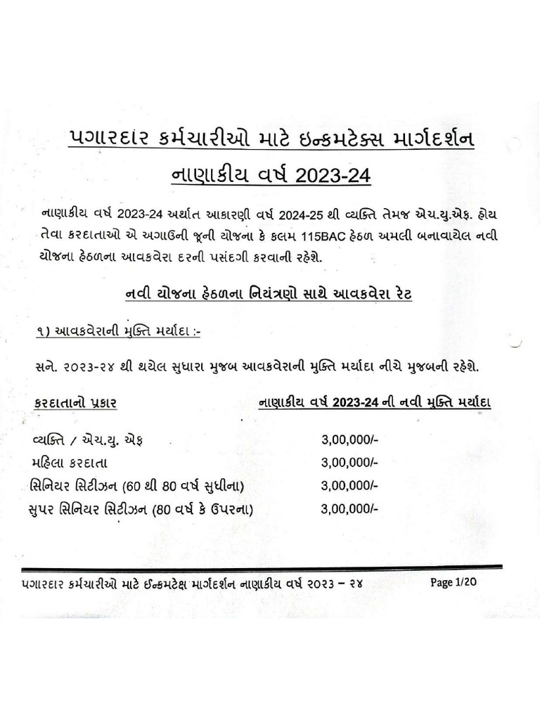 InTax Guideline | PDF