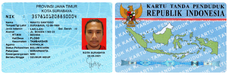 KTP Wahyu Santoso 2 | PDF