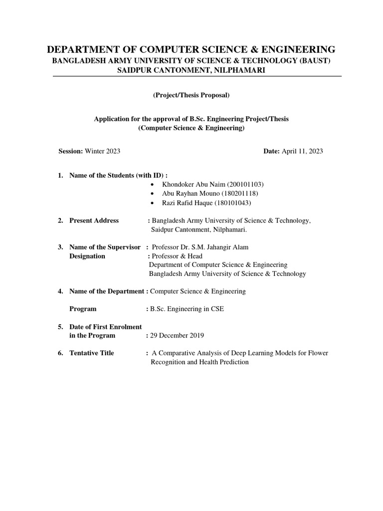 A Comparative Analysis of Deep Learning Models For Flower Recognition and Health Prediction ...