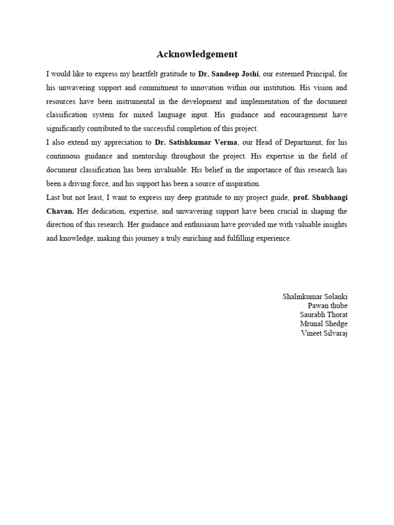 Acknowledgement | PDF | Learning | Cognition