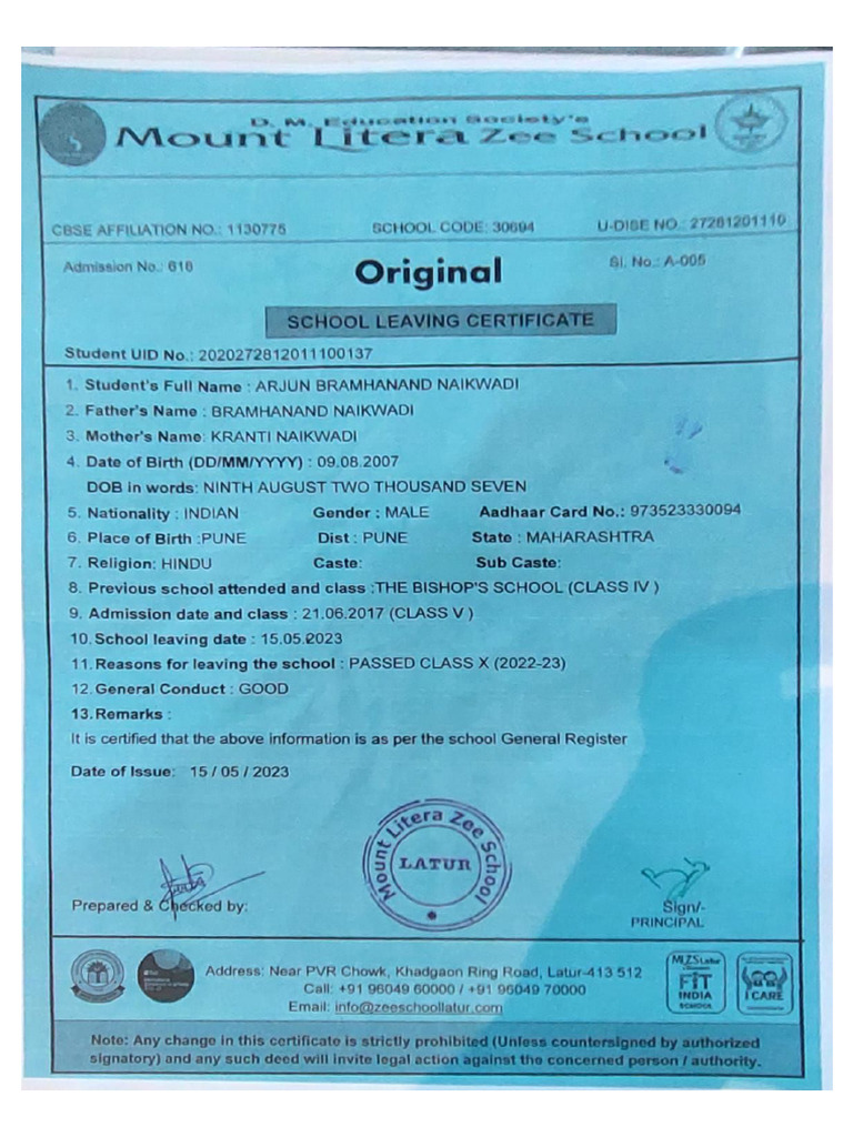 Leaving Certificate | PDF