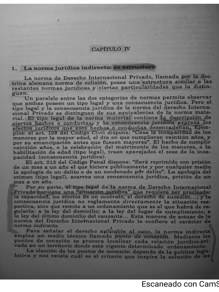 Derecho Internacional Privado Cap 4 Kaller | PDF