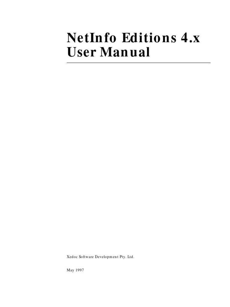 Netinfo User Guide Pdf Computer Network Superuser