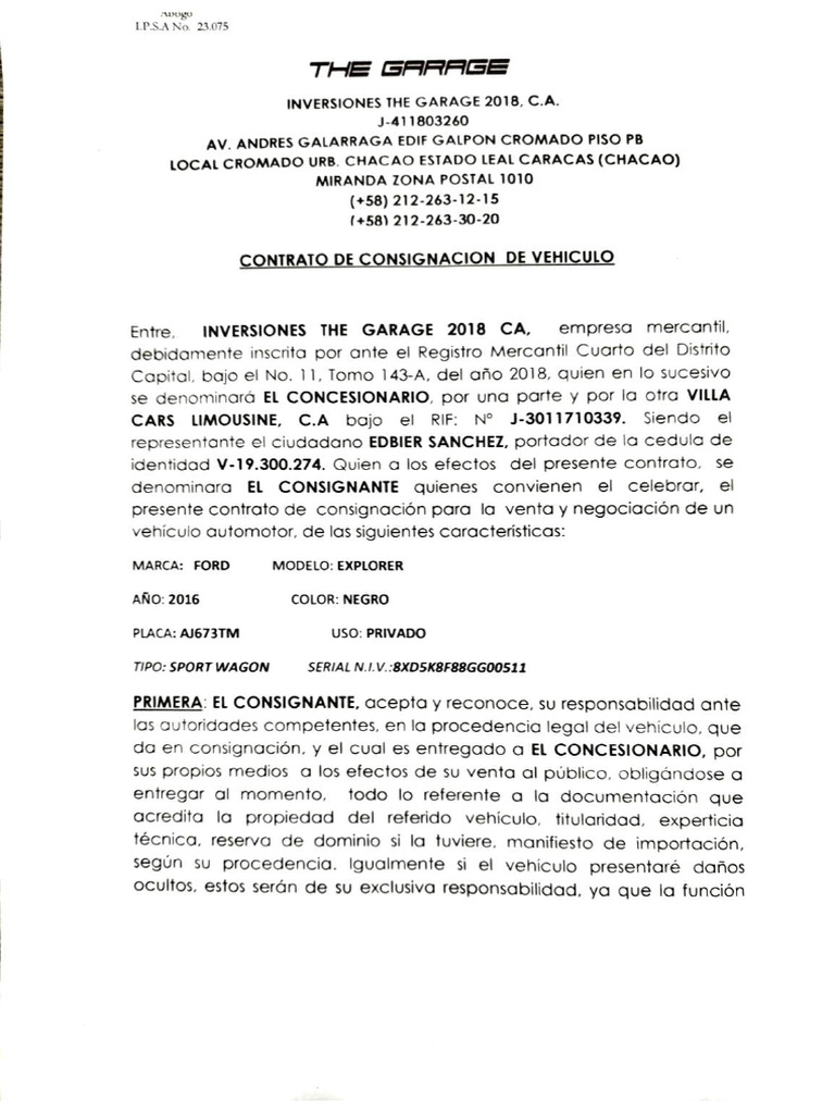 Contrato de Asignación | PDF