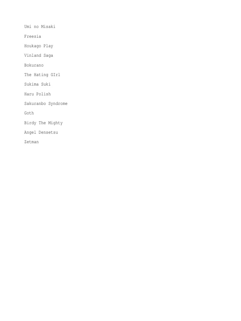 Mango | PDF