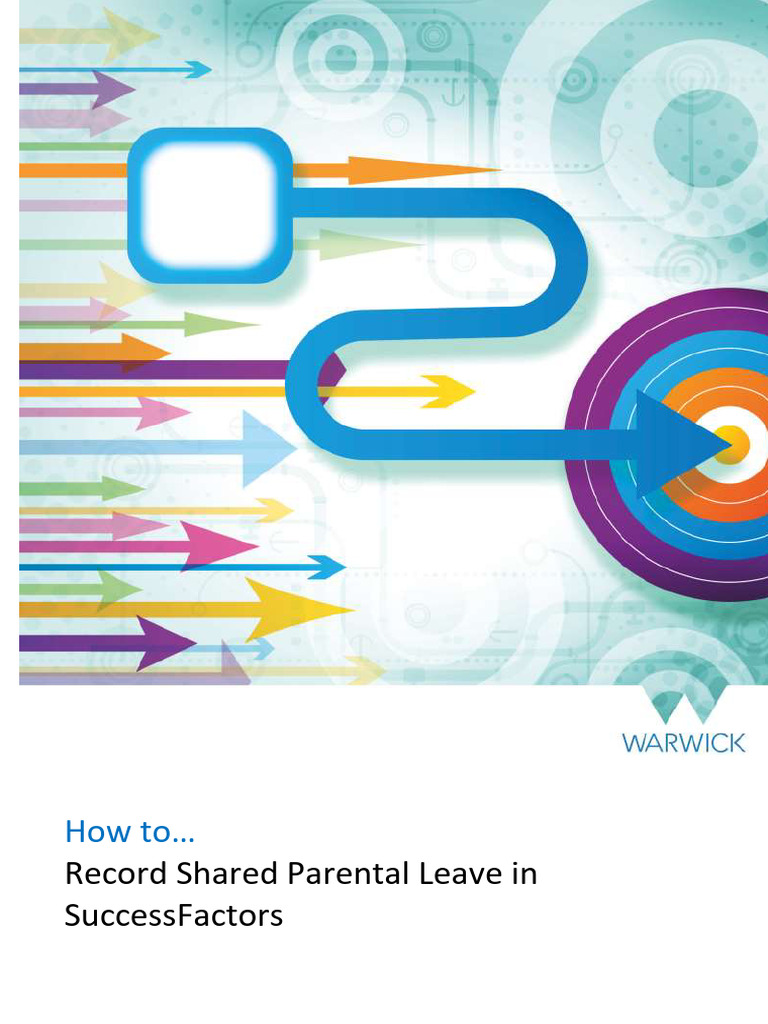 How To... Record Shared Parental Leave in Successfactors - v1.0 | PDF ...