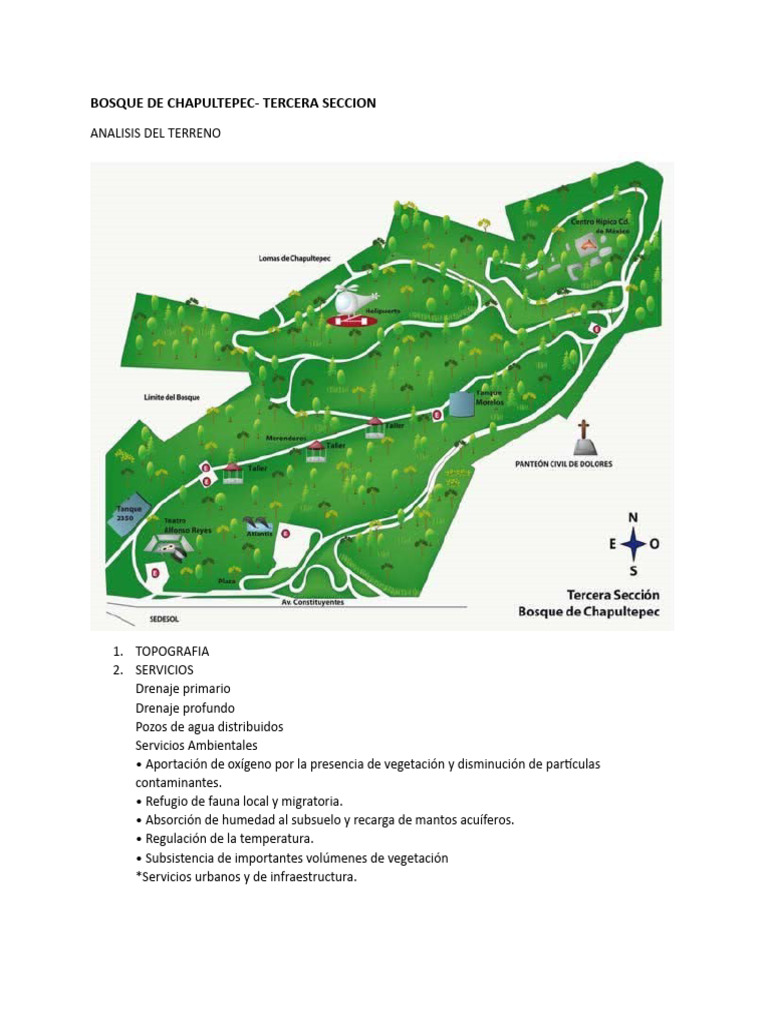 Análisis del Bosque de Chapultepec III | PDF
