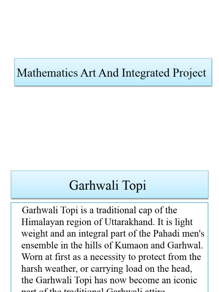 Maths Art Integrated Project | PDF