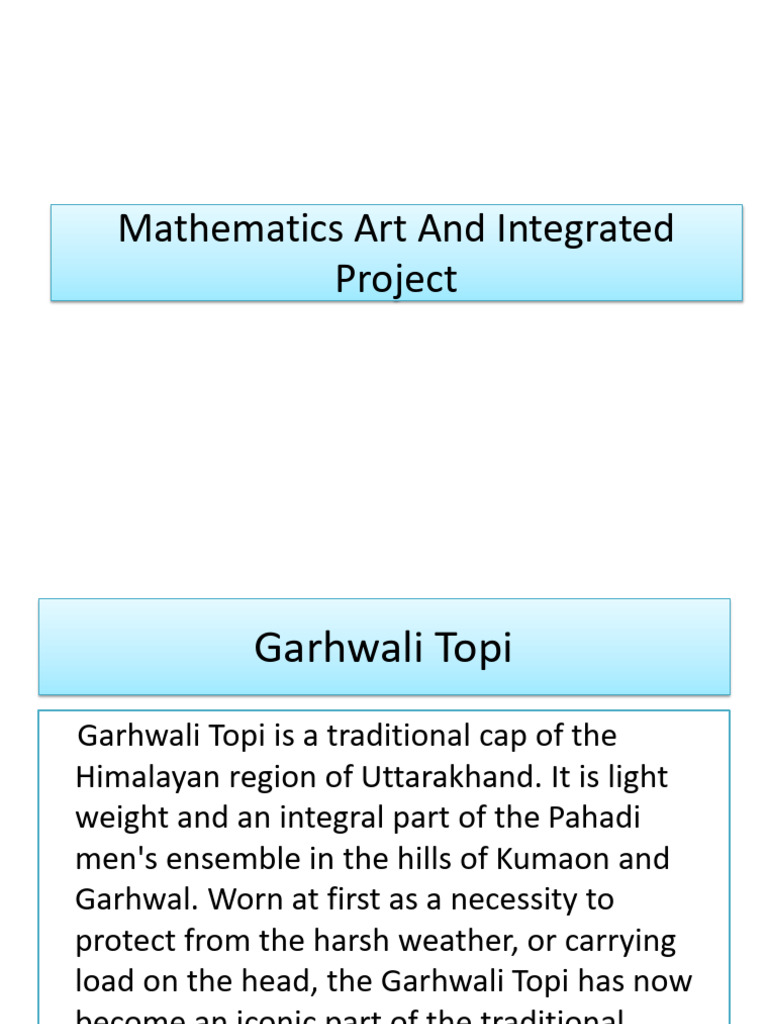Maths Art Integrated Project | PDF