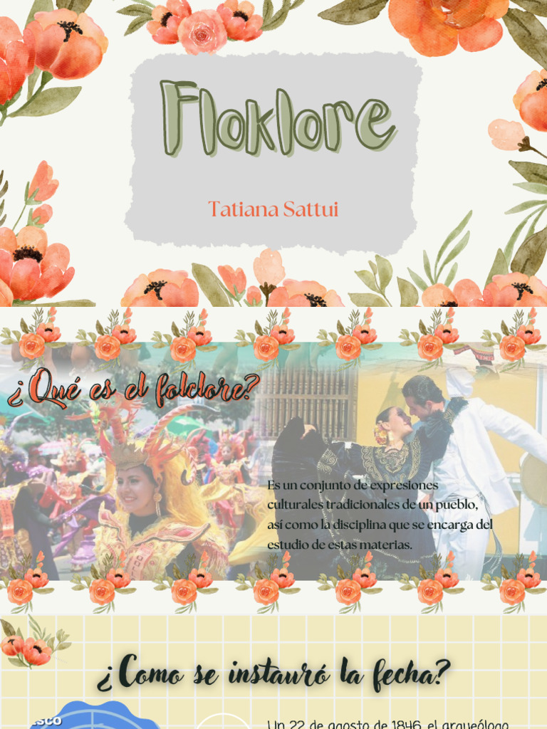 Folklore | PDF | Perú | Folklore