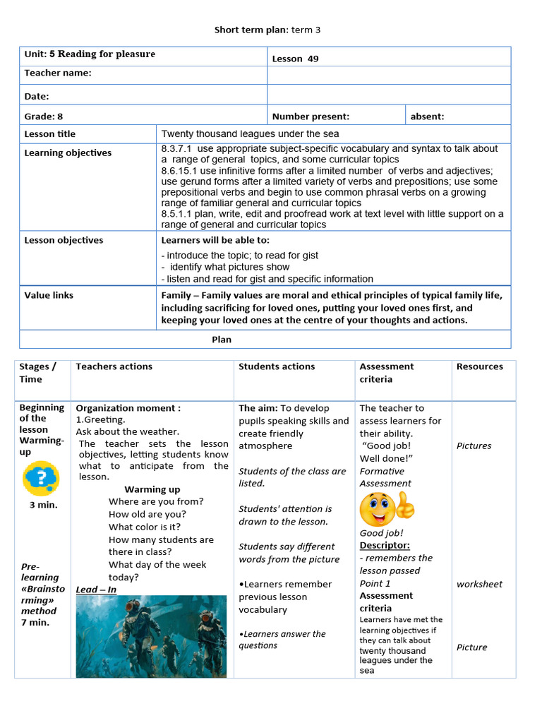 LP Excel 8 Term 3 49-52 | PDF | Learning | Human Communication