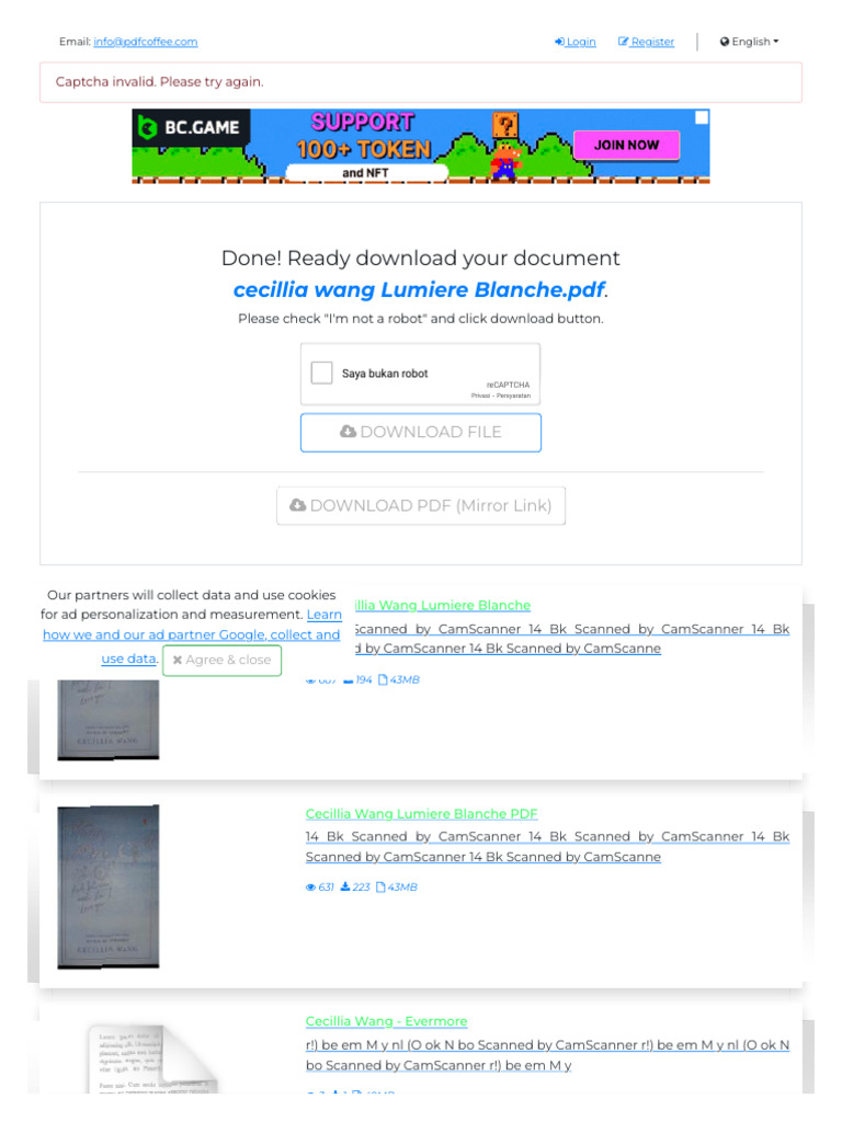 Cecillia Wang Lumiere Blanche PDF | PDF