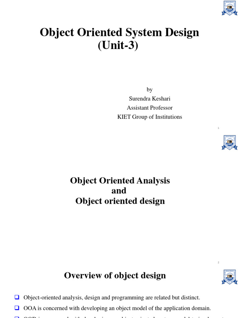 Unit-3 PPT Notes | PDF | Class (Computer Programming) | Object Oriented ... Unit-3 PPT Notes | PDF | Class (Computer Programming) | Object Oriented ...