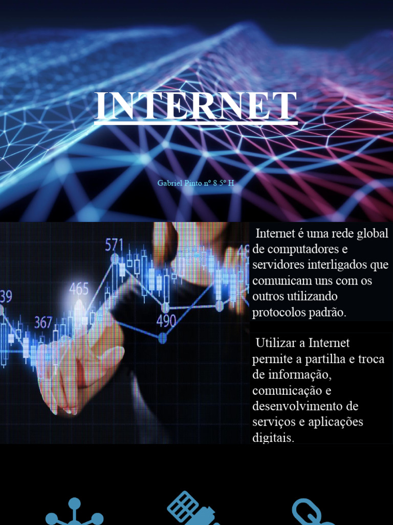 Trabalho de TIC Sobre A INTERNET | PDF