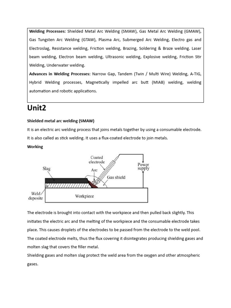 Unit 2 PDF | PDF | Construction | Welding