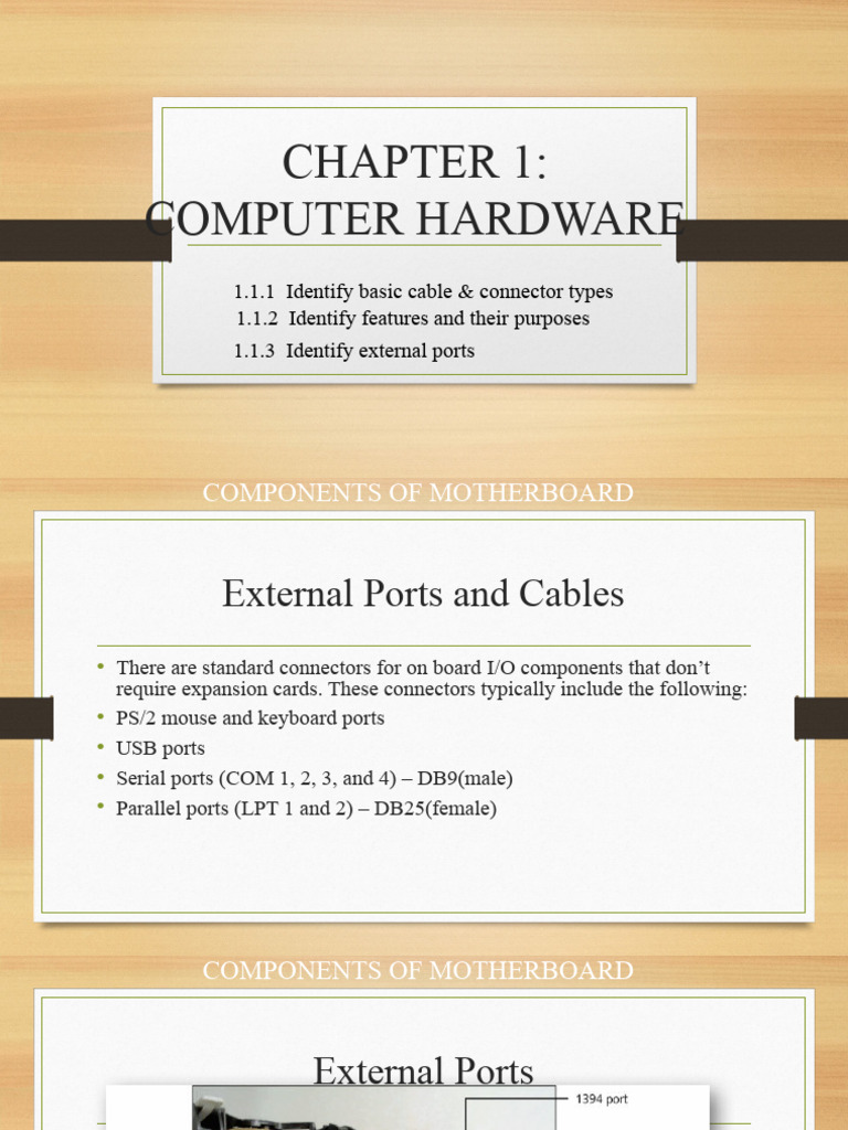 Chapter 1.1 Basic Cable Dis2020 | Download Free PDF | Usb | Electrical ...