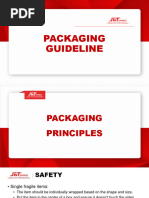 J&T Packaging Guideline | PDF | Packaging And Labeling