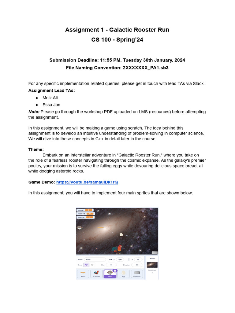 Assignment 1 - Scratch | PDF | Computing