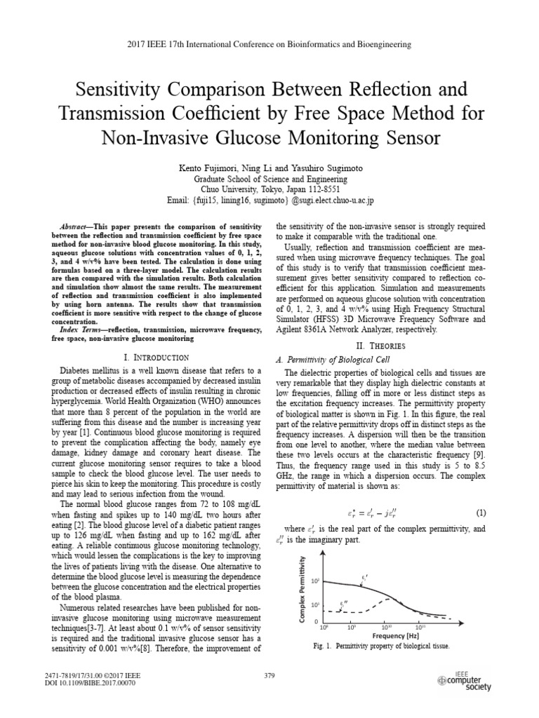 Sensitivity Comparison Between Reflection and Transmission Coefficien ... Sensitivity Comparison Between Reflection and Transmission Coefficien ...