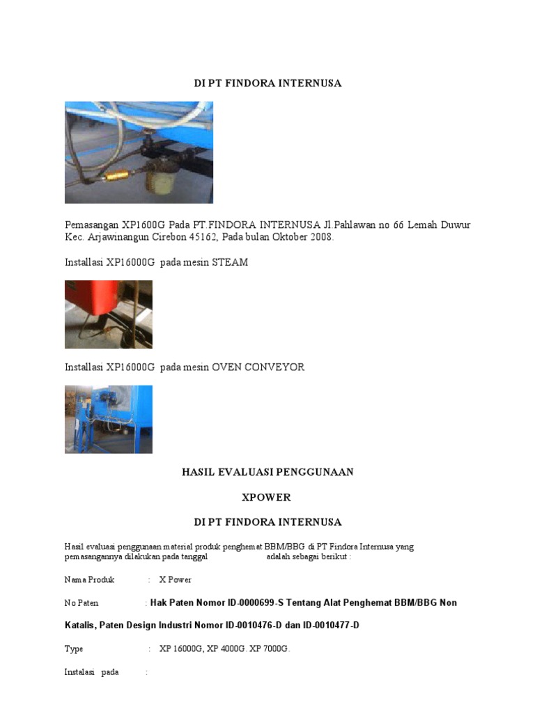 Di PT Findora Internusa | PDF